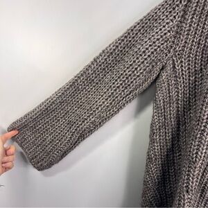 Anthropologie | Sweaters | Anthro Elsamanda Wool Alpaca Taupe Chunky ...